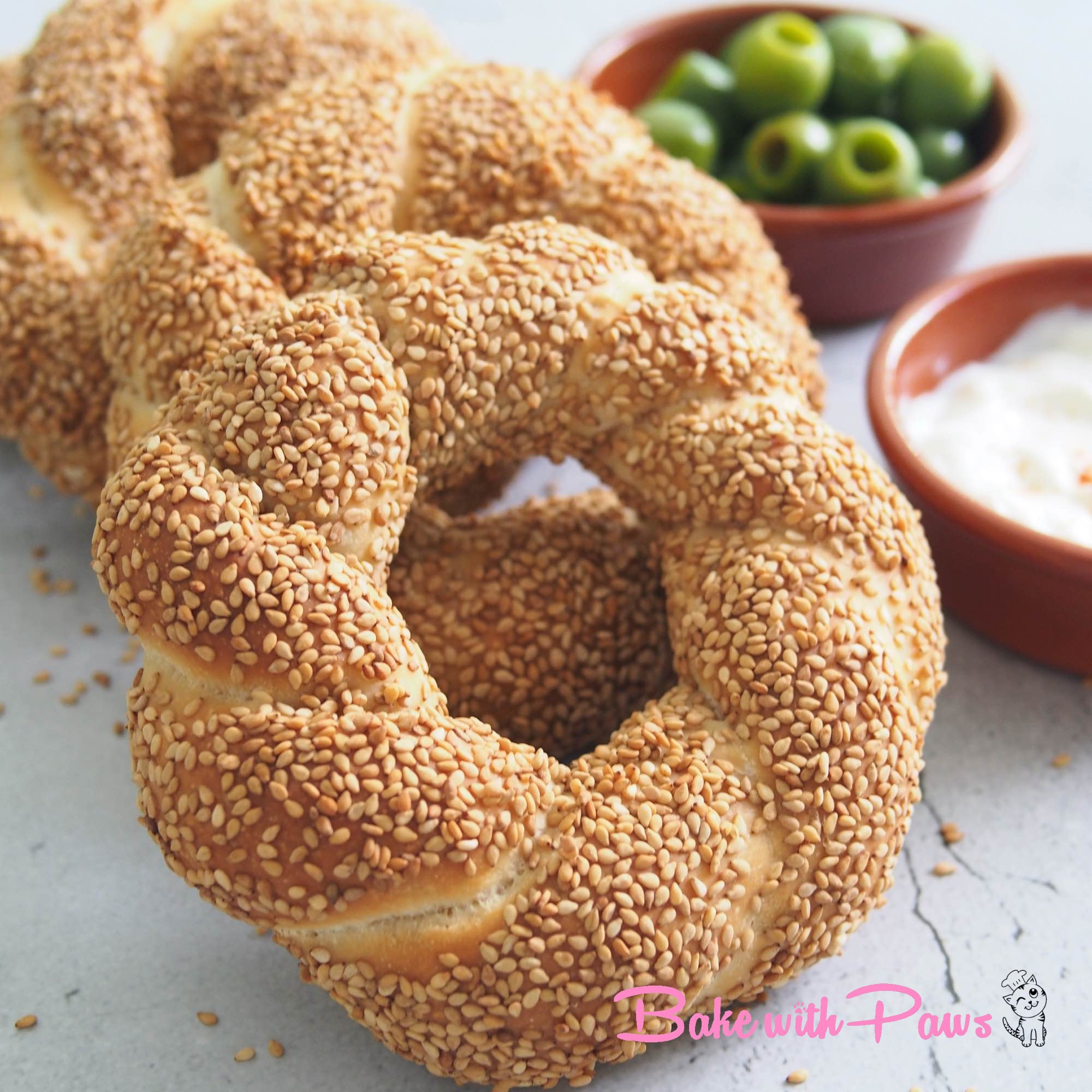 Sourdough Simit - BAKE WITH PAWS
