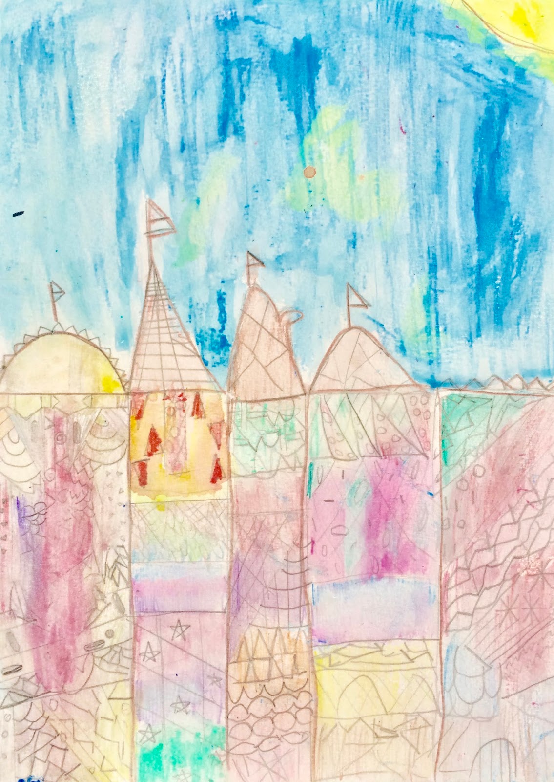 Art Class with Naomi: Paul Klee Watercolour Paintings