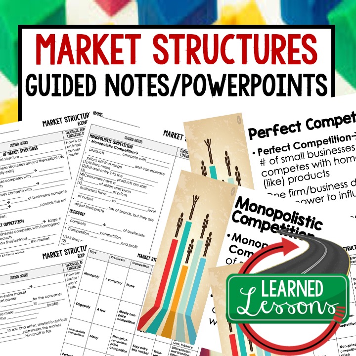 Economics Guided Notes, Economic PowerPoints - Learned Lessons Teaching ...