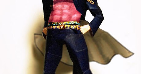JoJo's Bizarre Adventure: Jotaro Kujo Paper Model | Paperized Crafts