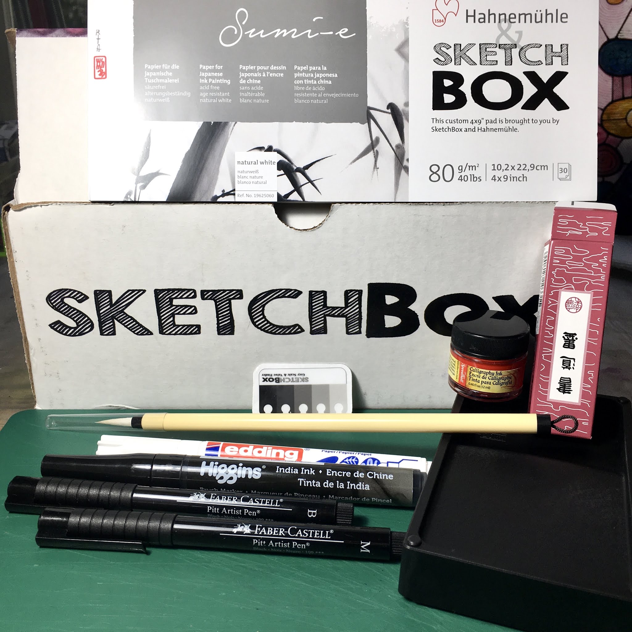 Enthusiastic Artist: Sketch Box October