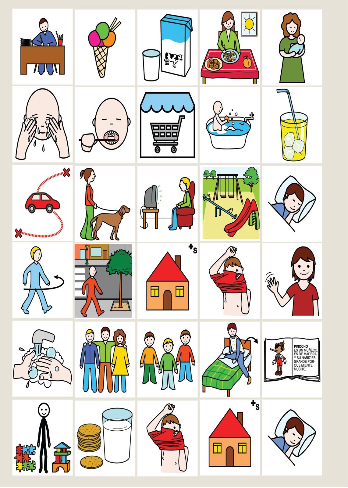 La fantasía de los sonidos, las letras y las imágenes.: RUTINA DE ...