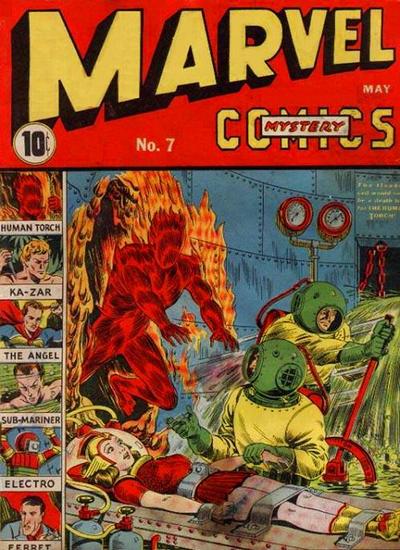 1935-Present: A Comics Odyssey: March 1940: Marvel Mystery Comics #7