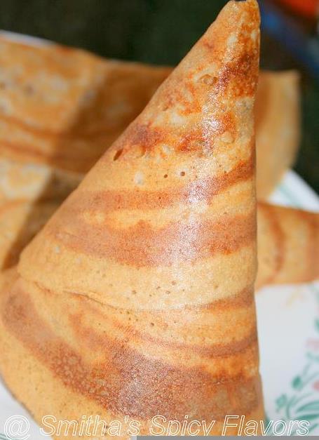 Brown Rice and Flax Dosa ~ Smitha's Spicy Flavors, Simple and Healthy ...