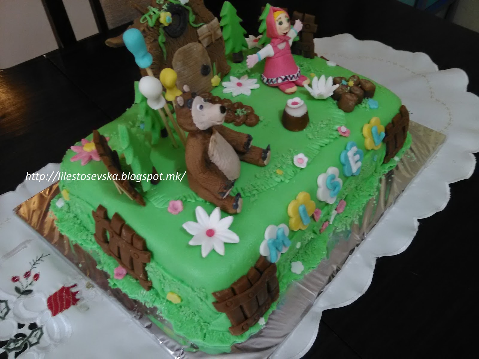 Torti i Kolaci-Sweet and savory cuisine.: Medo i Masa dekoracija na ...