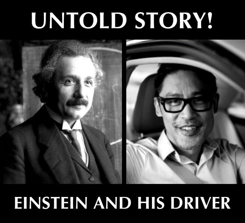 The story of Einstein and his driver
