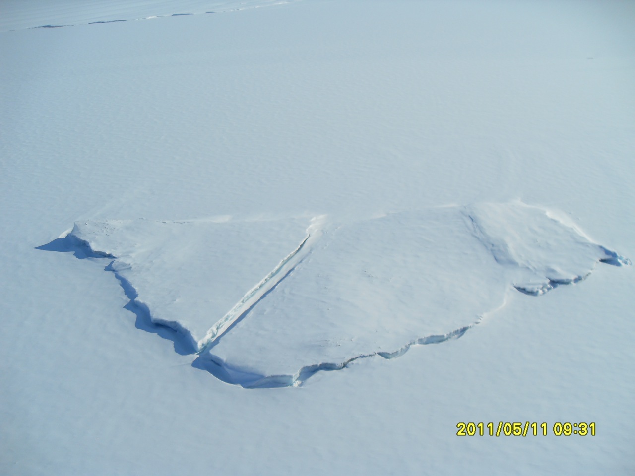 Justin Beckers: Ward Hunt Ice Shelf! Nares Strait!
