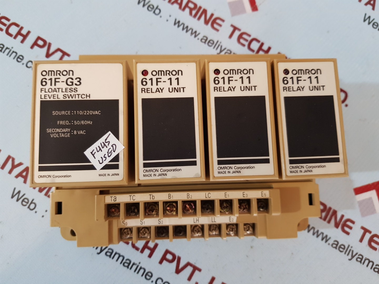 OMRON 61F-G3 FLOATLESS LEVEL SWITCH - Aeliya Marine