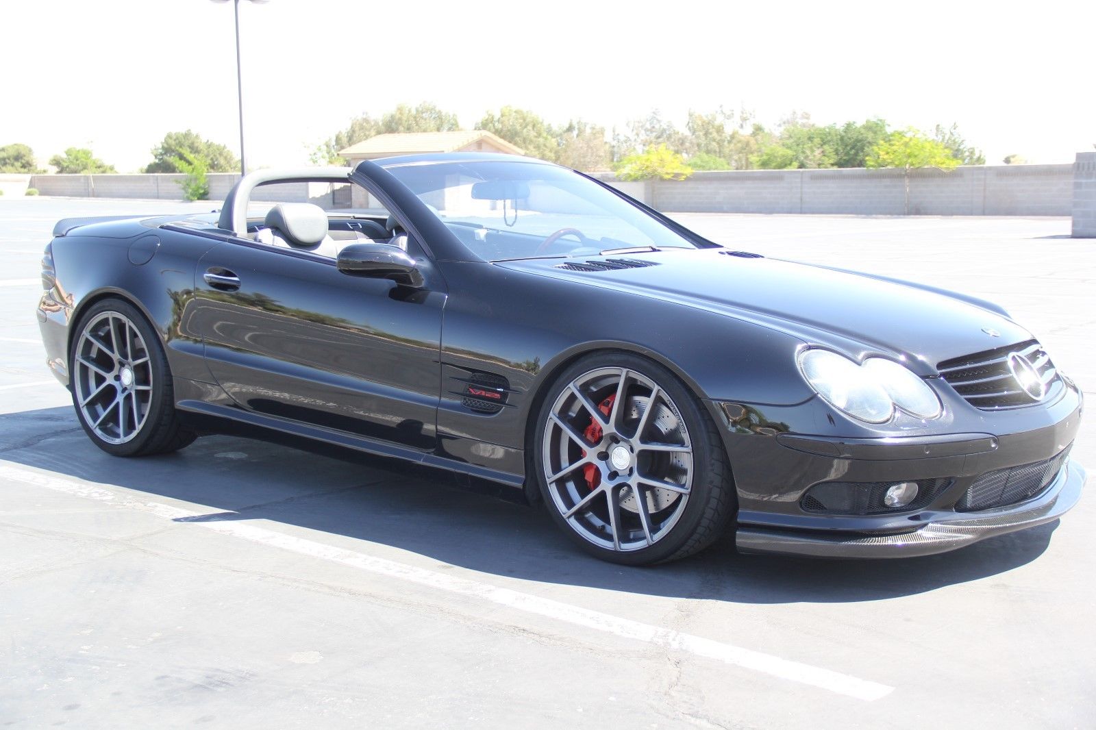 2004 Mercedes-Benz R230 SL600 on "20 Avant Garde Wheels | BENZTUNING