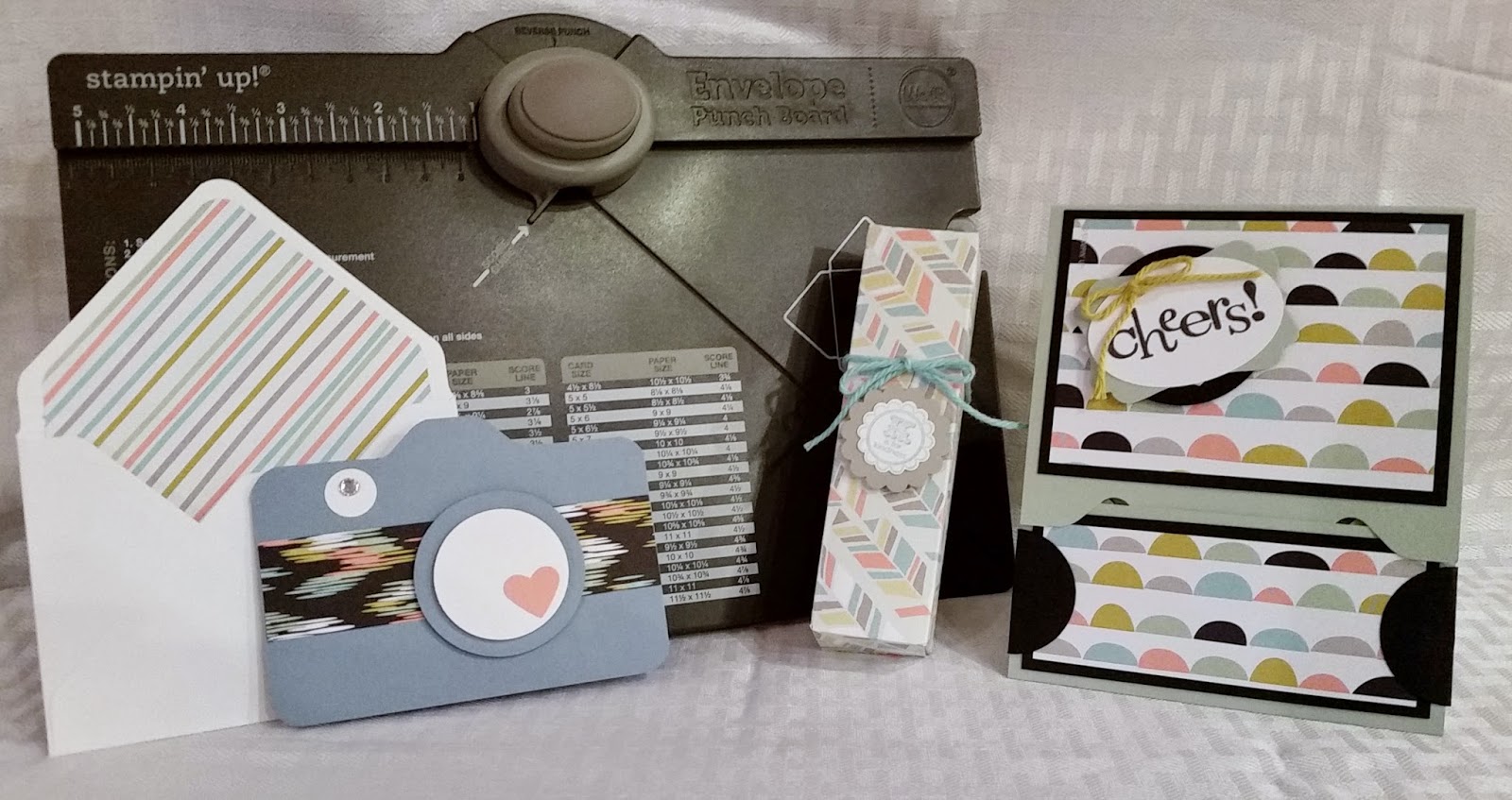 RnR Stamping: Envelope Punch Board Class September 18th