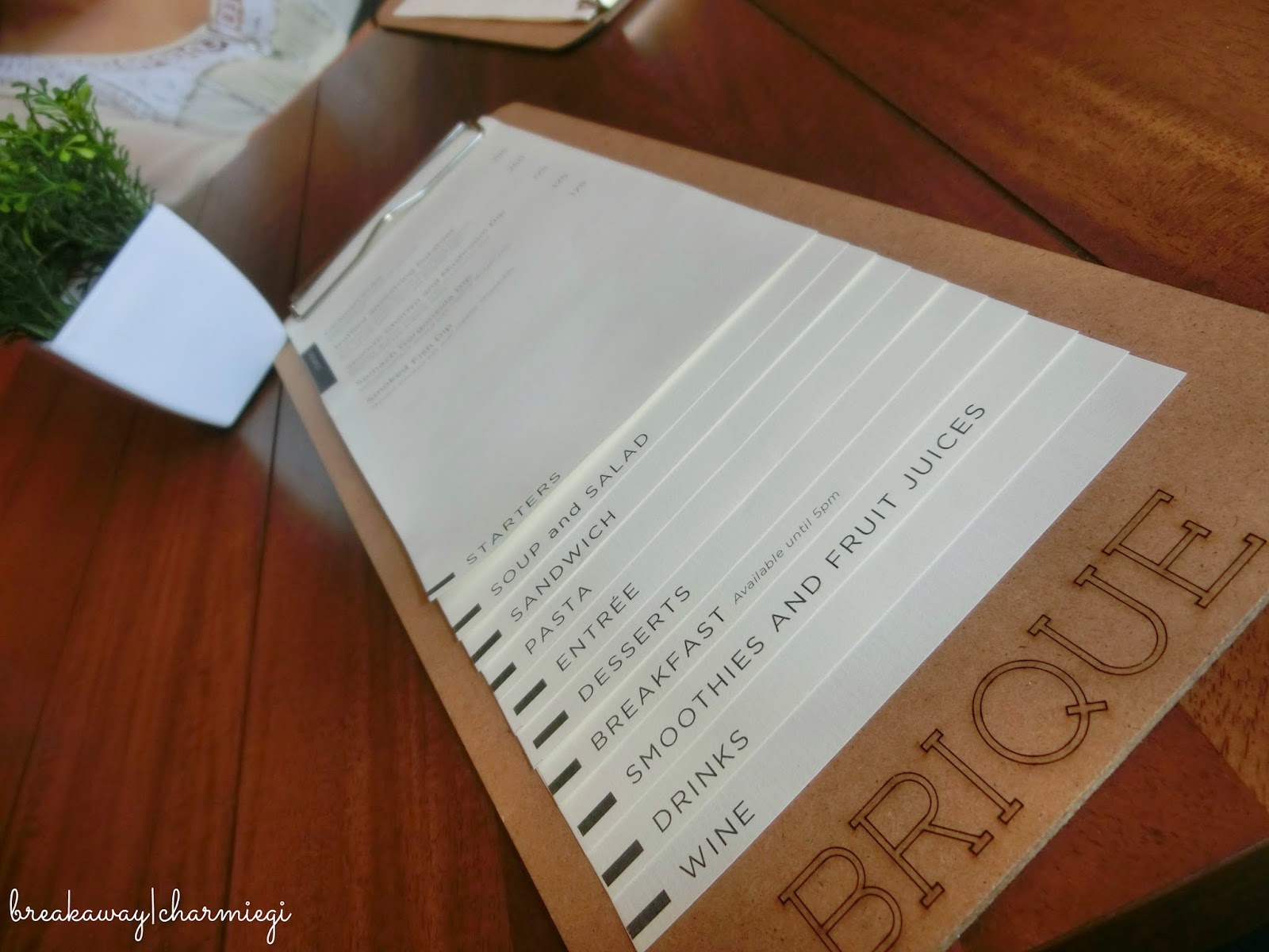 Break Away: Brique Modern Kitchen