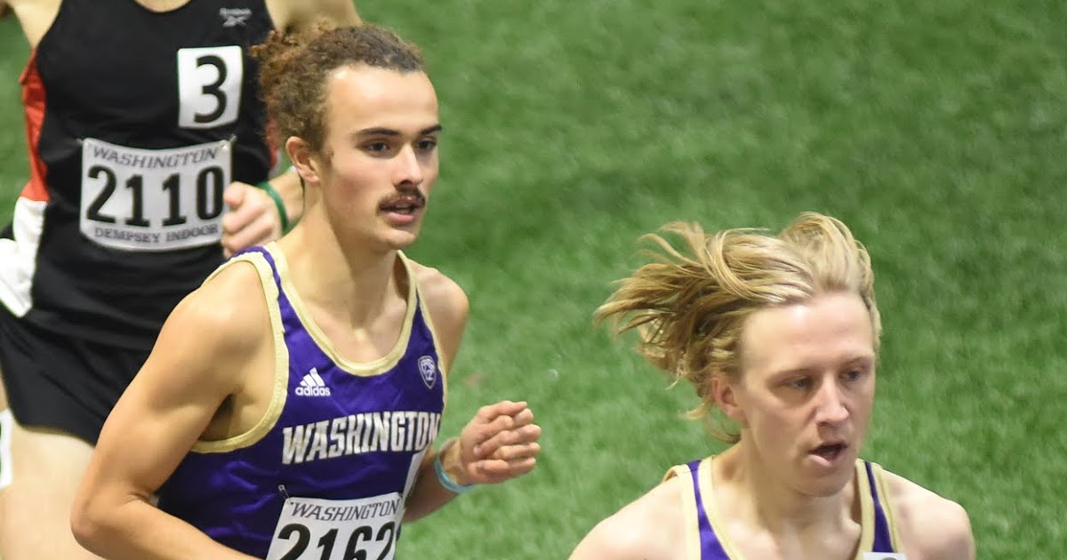 Huskies' Andrew Jordan sets school record in 5000m at NCAA championships...