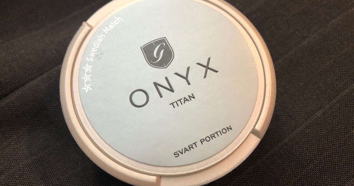 General Onyx Titan (Svart/Black Portion) - Review. 21 January 2021.