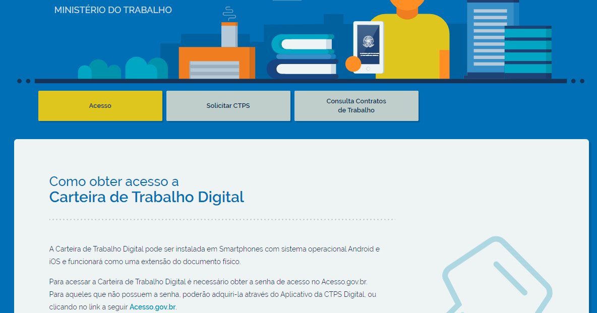 DUARTE CONTÁBIL: CTPS DIGITAL| PASSO A PASSO