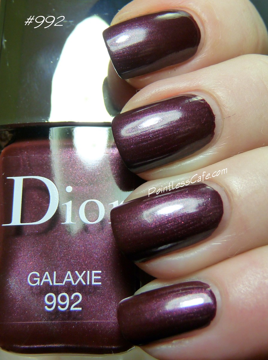 Dior Galaxie #992 - Swatches and Review | Pointless Cafe
