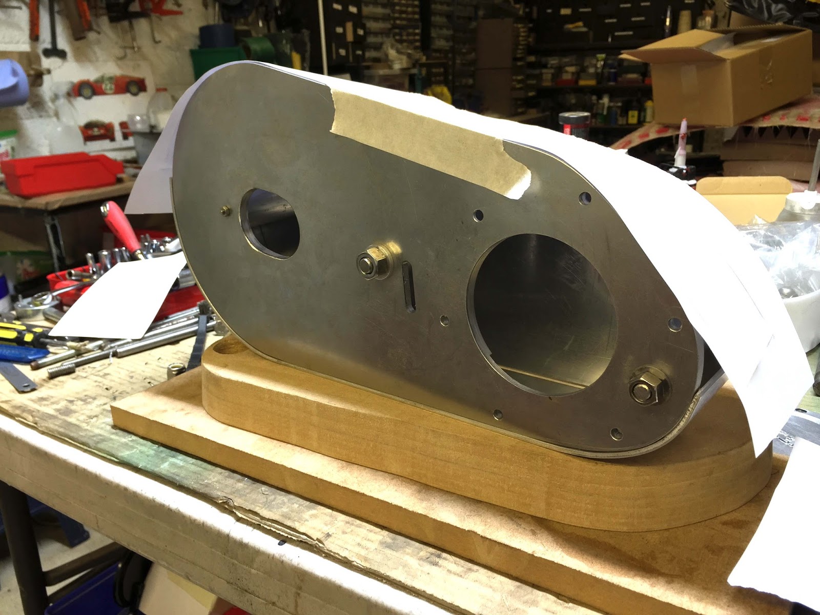 CBS British Bike Build: Post No 2 - Making the Primary Chain Case