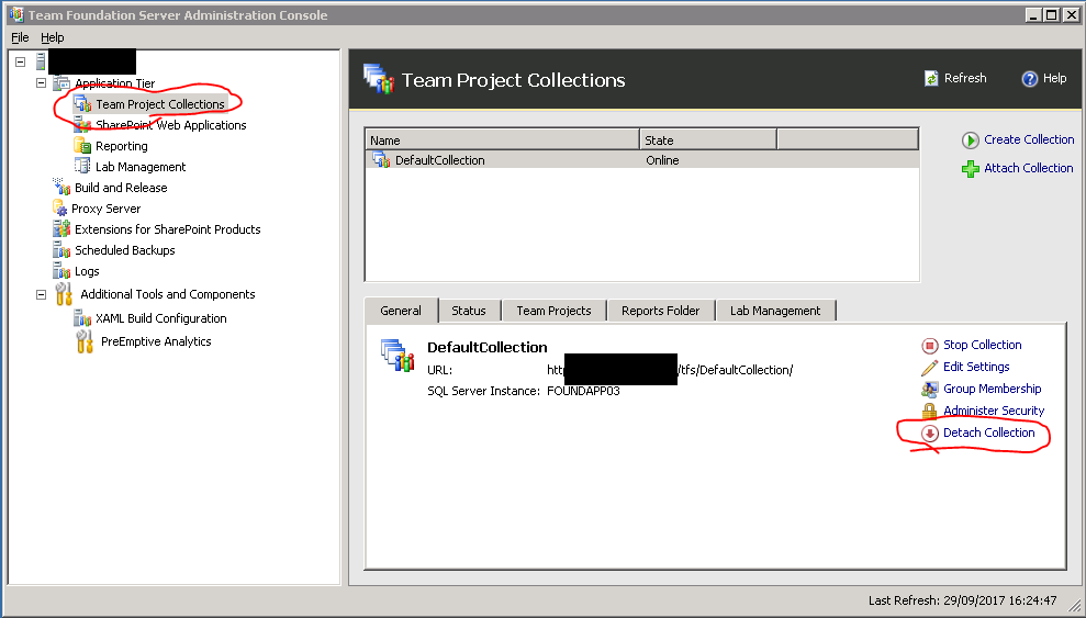 The Grussalo Moving Tfs 2015 Databases To A New Server