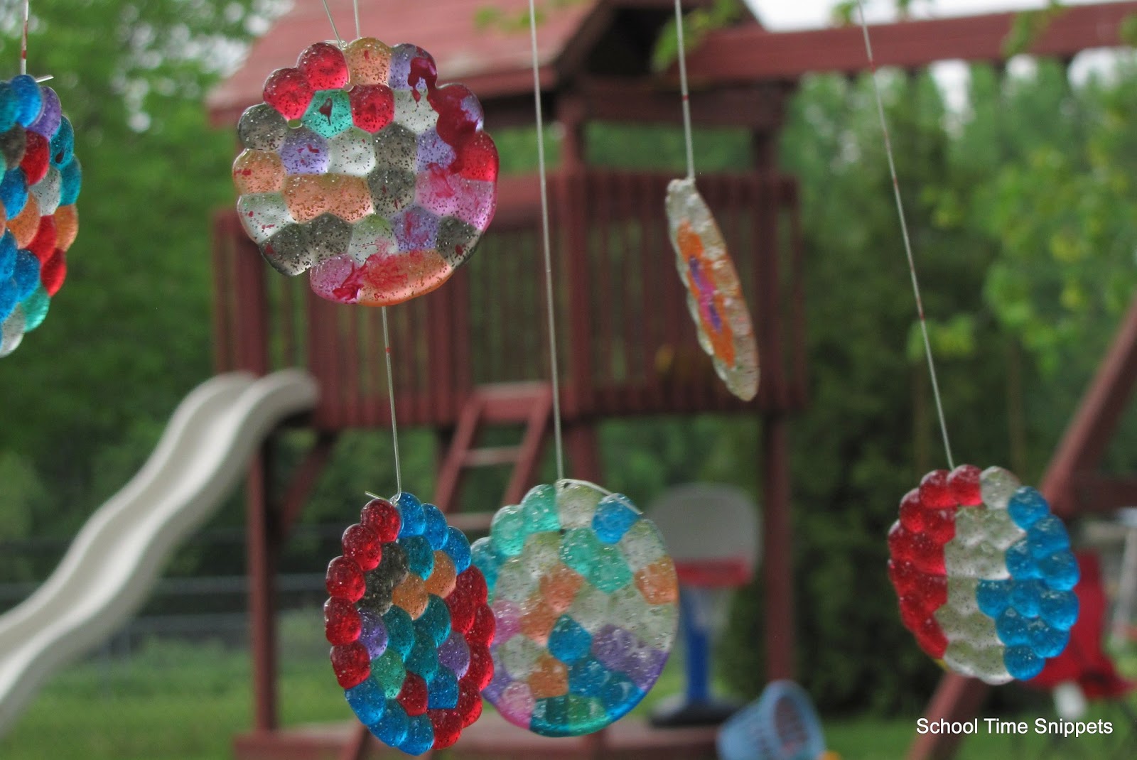 Melted Beads Sun Catcher Craft | School Time Snippets