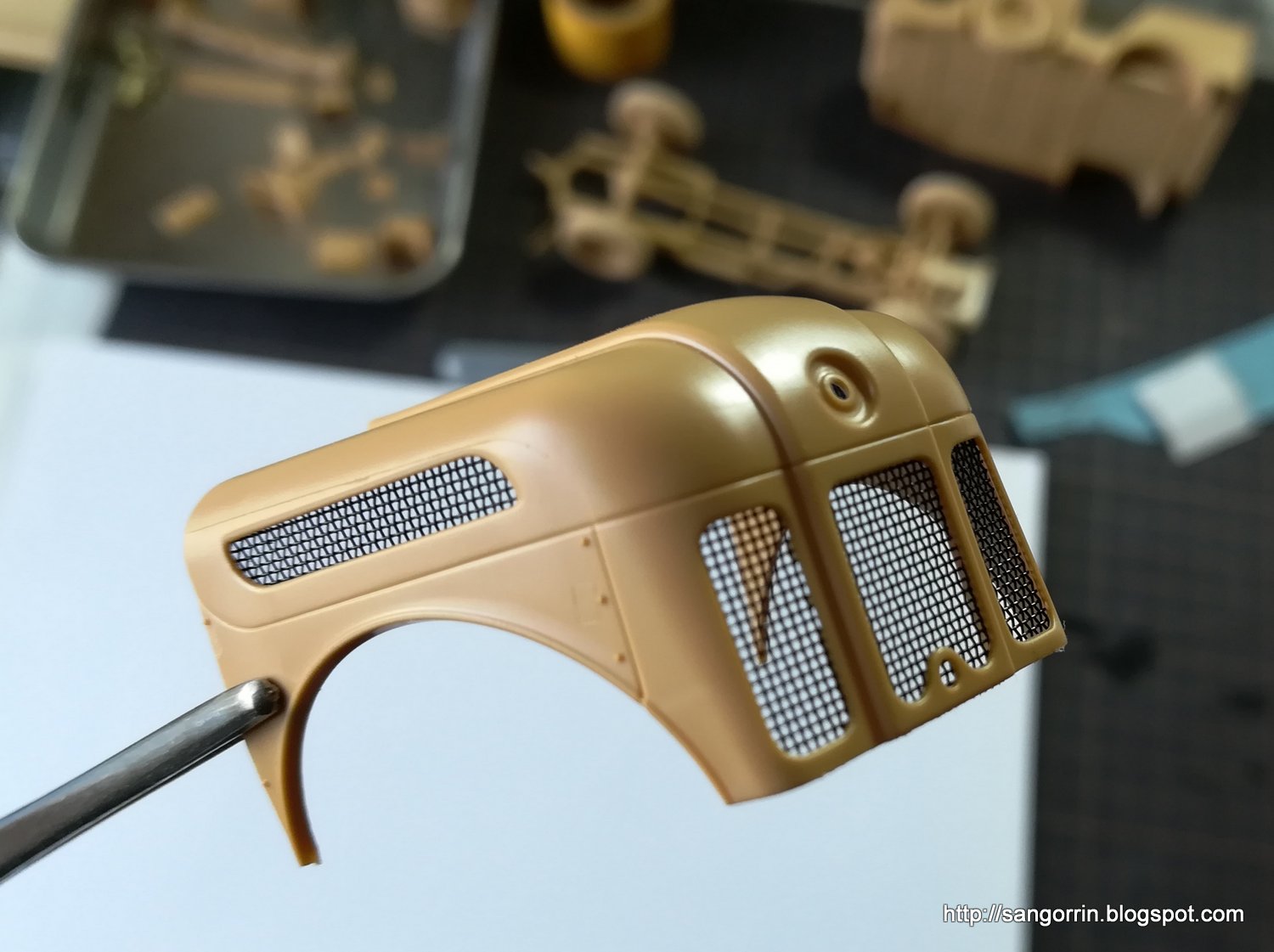 Sangorrin: Tamiya German Steyr Type 1500A/01 making