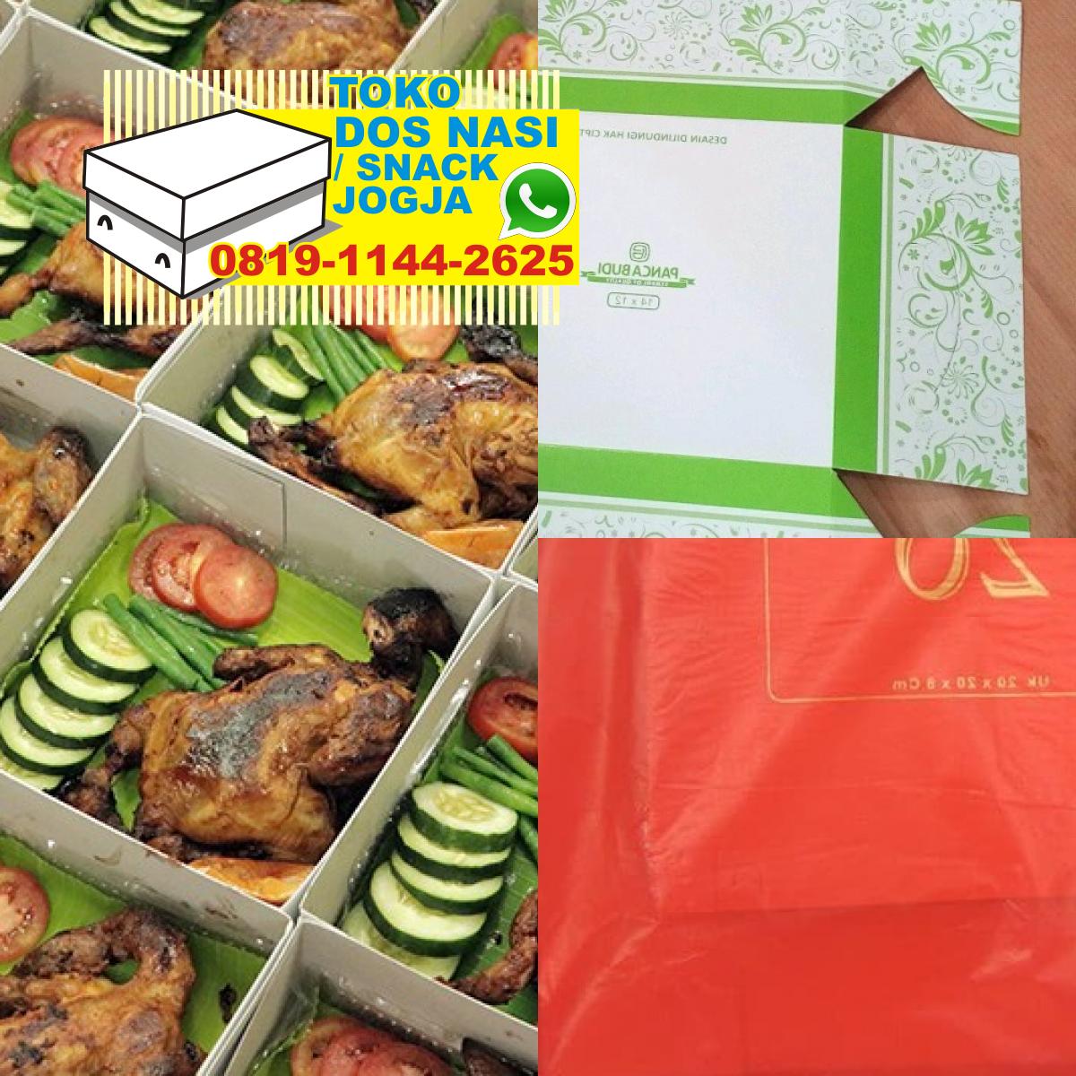 Dus Snack Putih - O819 1144 2625 (WA) macam ukuran kardus nasi kotak ...