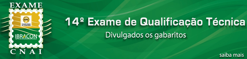 CQC - Contador a Qualquer Custo: PROVAS E GABARITOS CNAI 2014