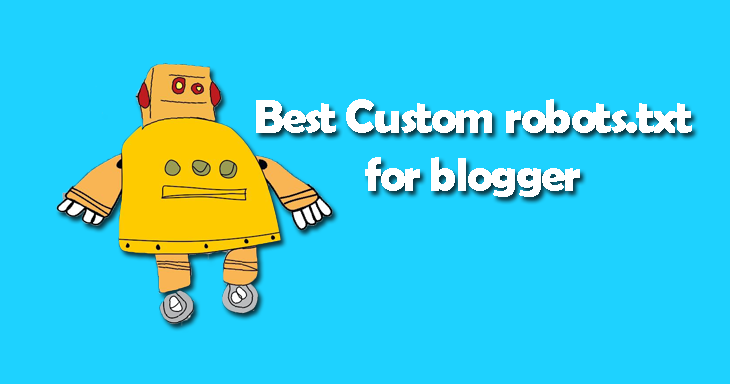 How to create and add custom robots.txt file in Blogger - FreeBlogPaint