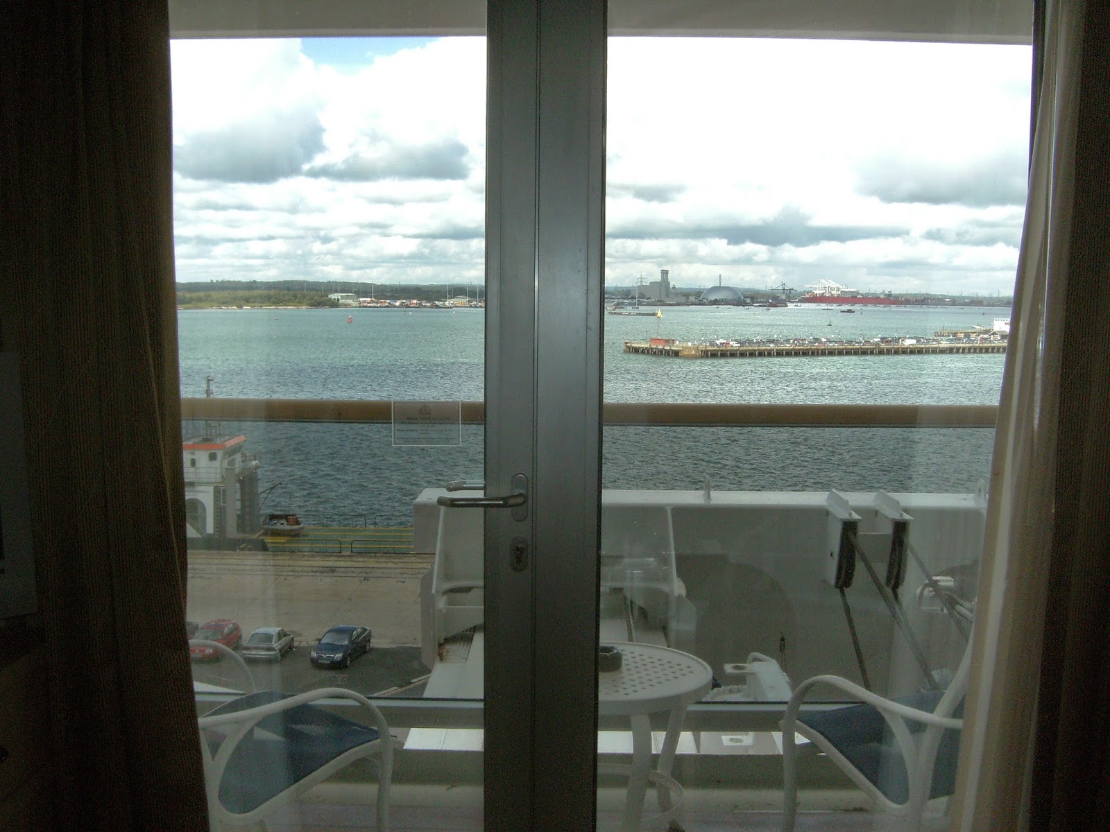 Obstructed view from your cabin, is it really that bad?? ~ Captain Cookson