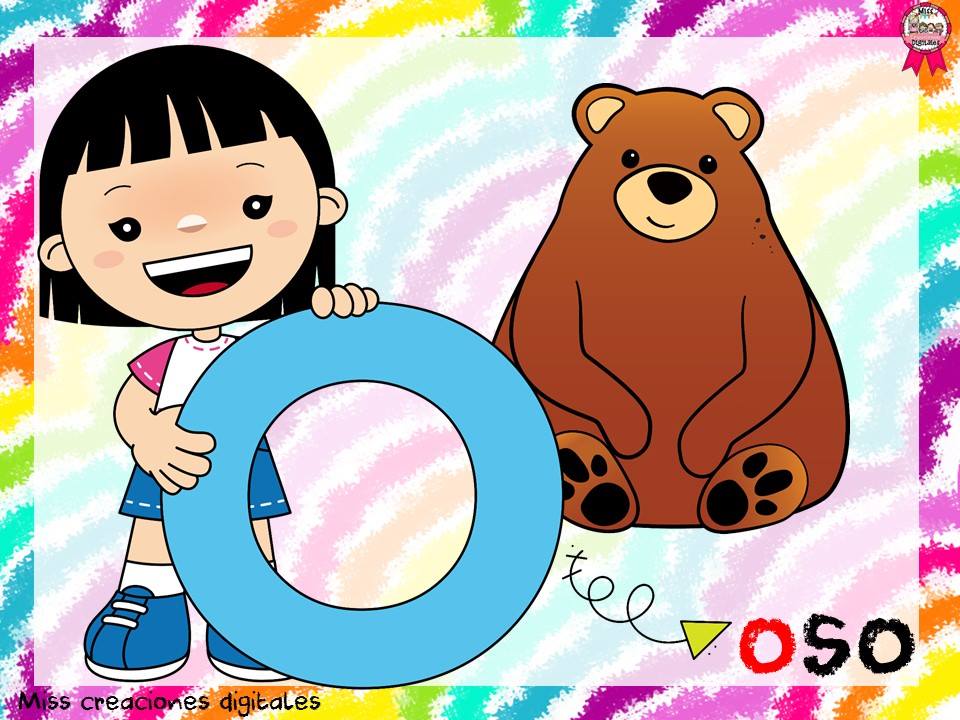 Láminas de Vocales | Mundo de Rukkia