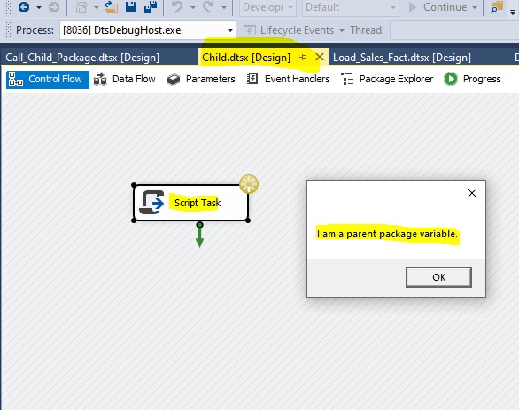 Microsoft Business Intelligence: SSIS Pass Variable from Parent to ... Microsoft Business Intelligence: SSIS Pass Variable from Parent to ...