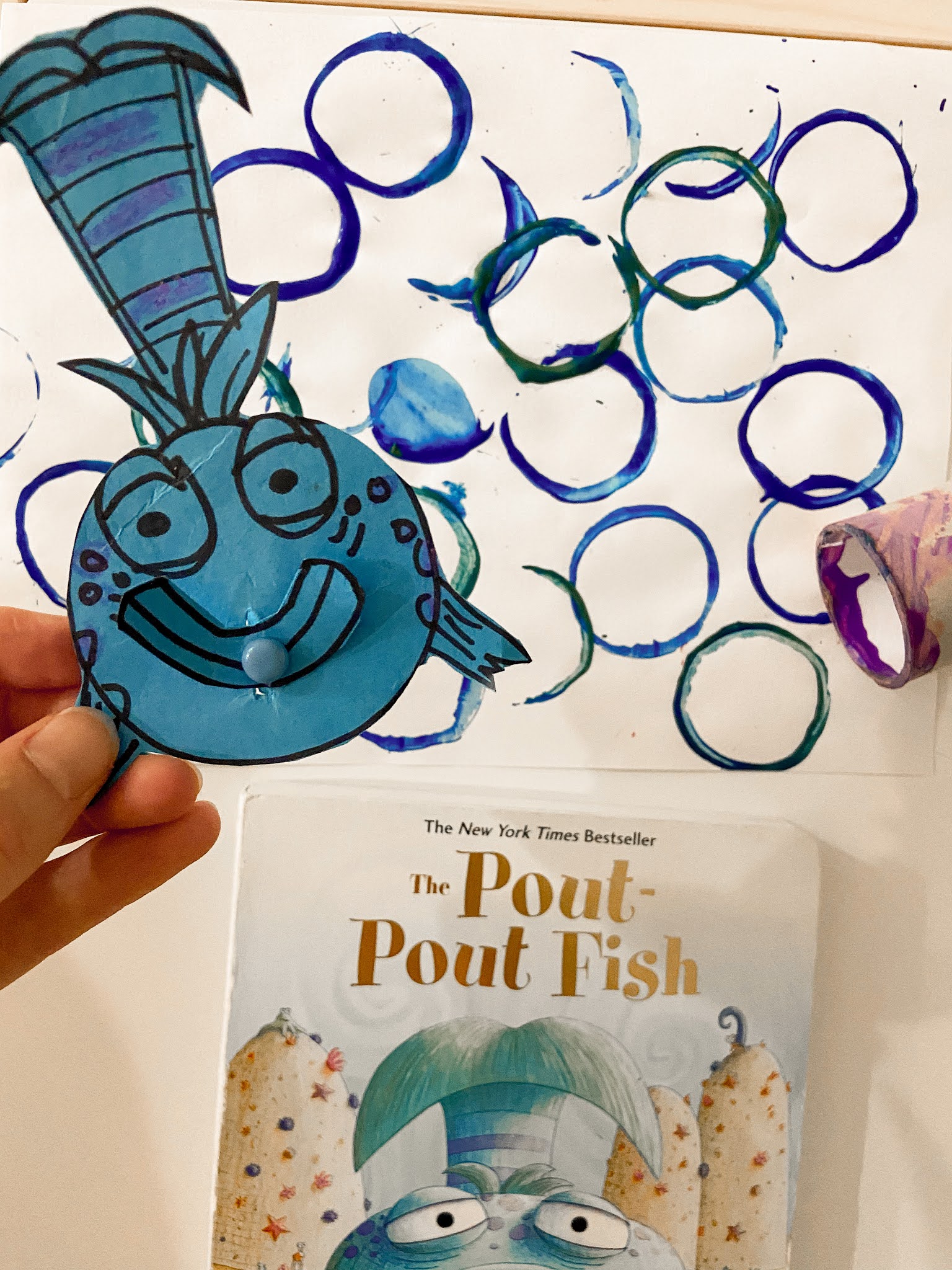Nestful of love: Pout Pout Fish {Book Summary + Activity}