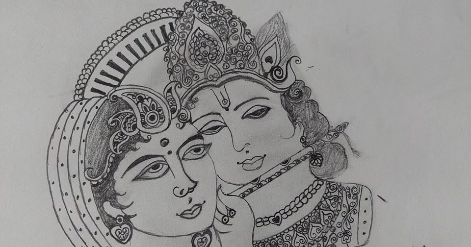 TELUGU WEB WORLD: DIVINE LOVE PENCIL SKETCH