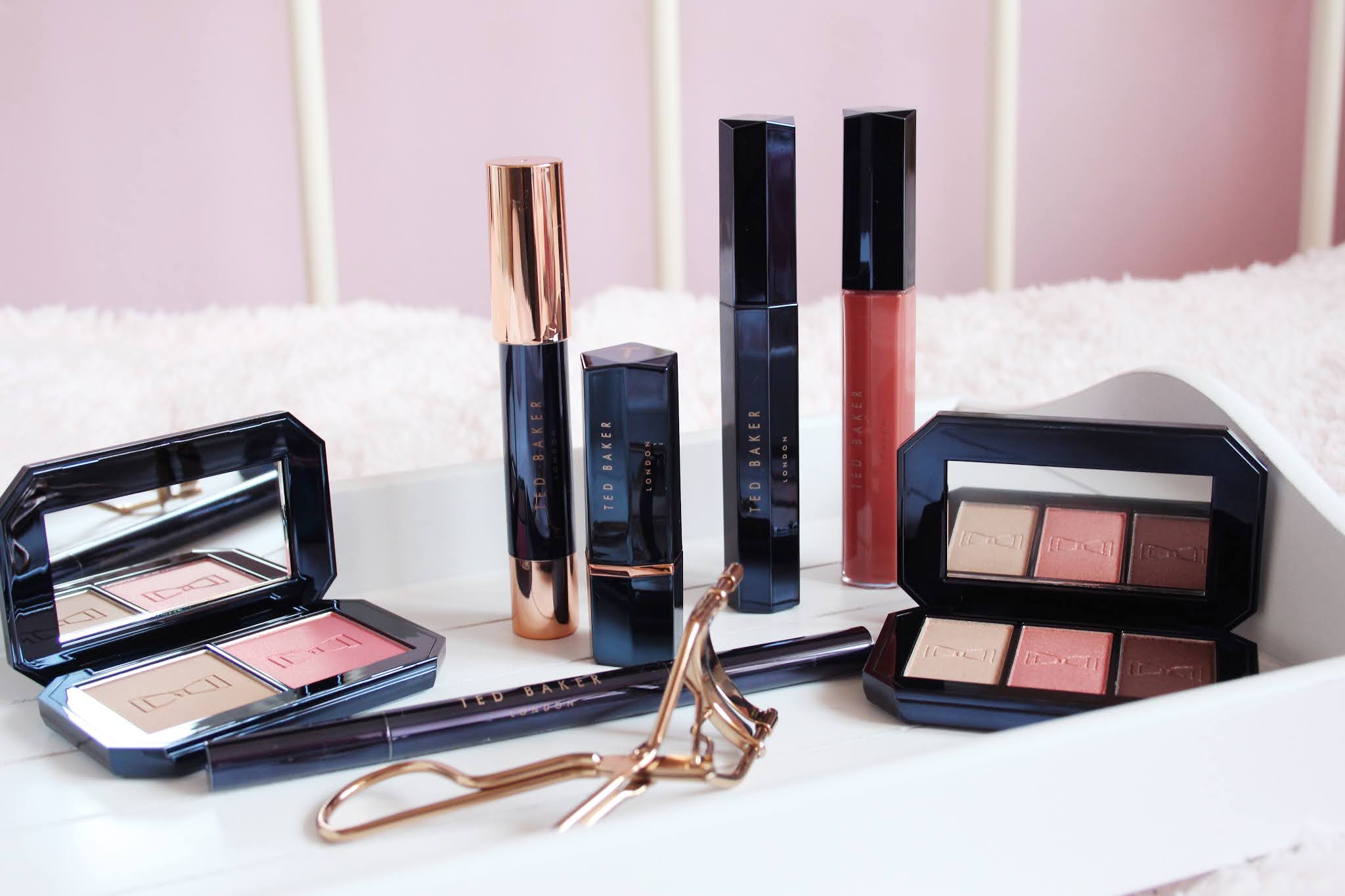 Trying Ted Baker makeup for the first time + swatches