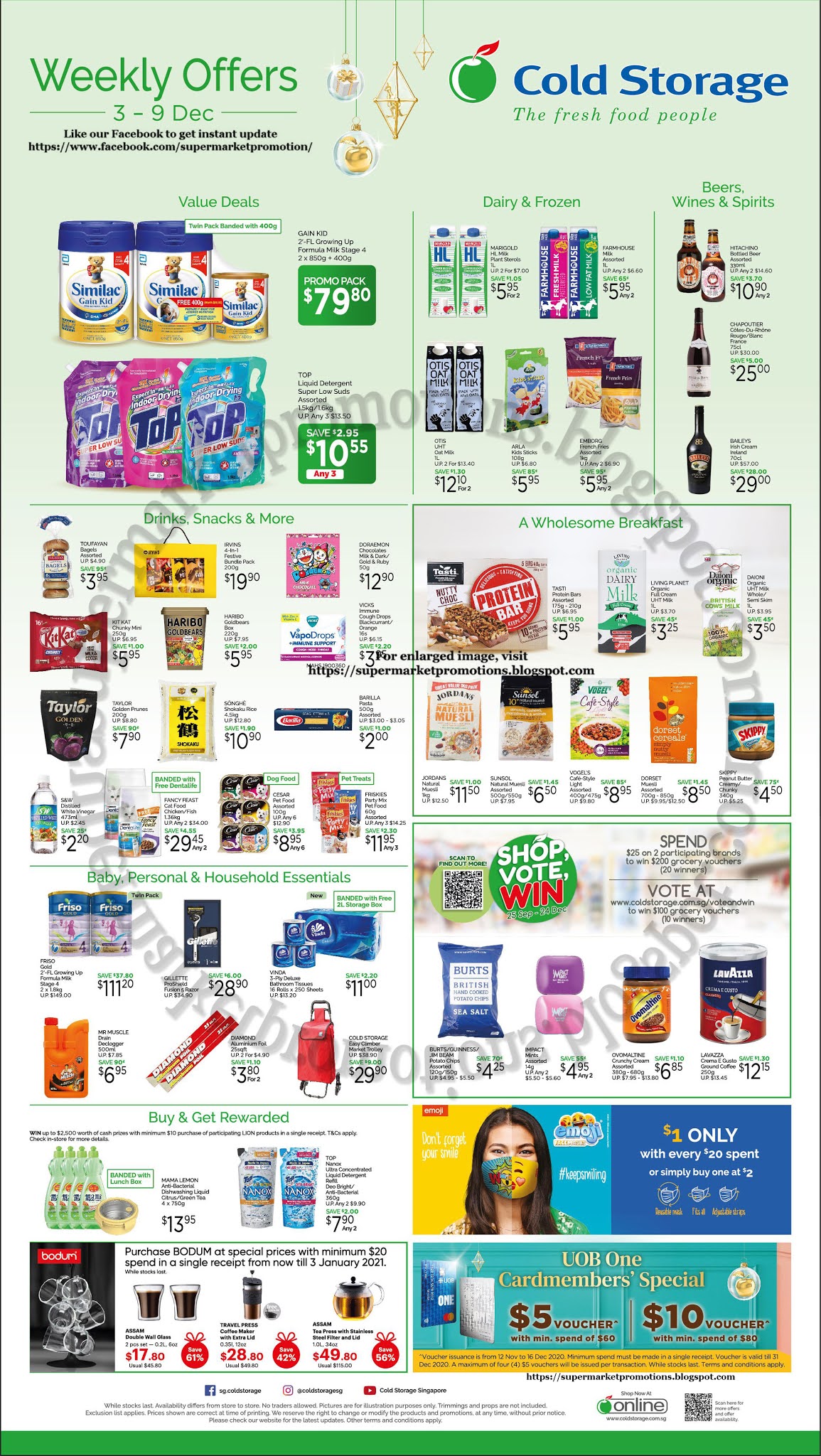 Cold Storage Weekly Promotion Ad 03 - 09 December 2020 ~ Supermarket ...
