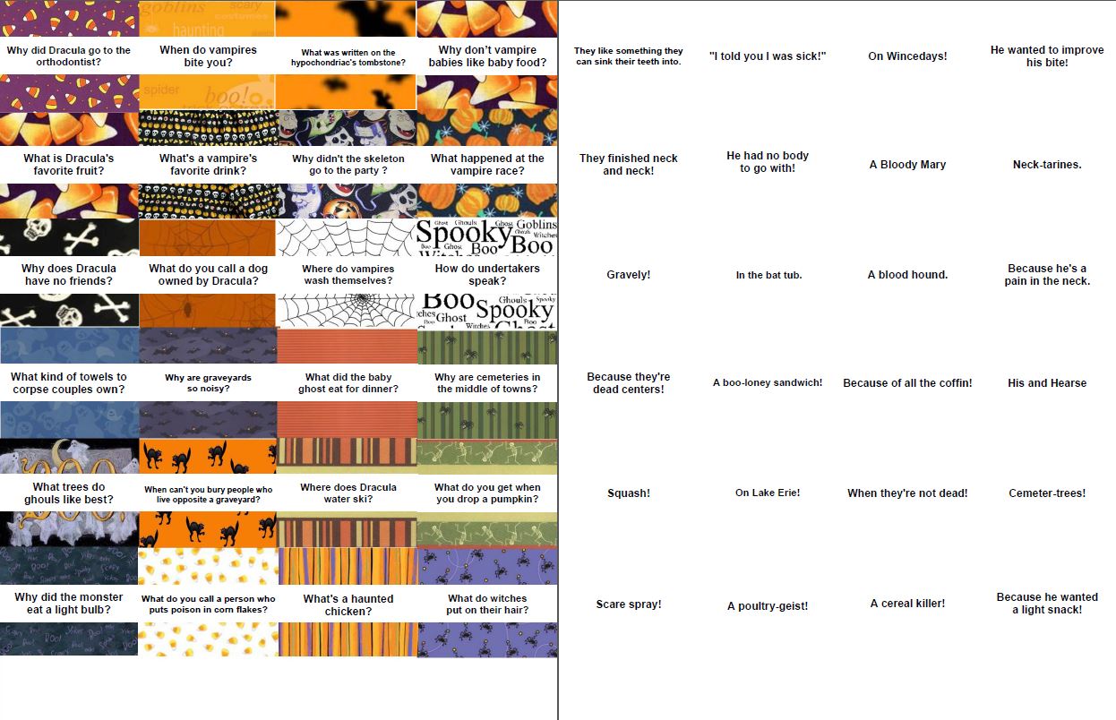 Ink Rust and Sawdust: Halloween Smarties Riddle Box