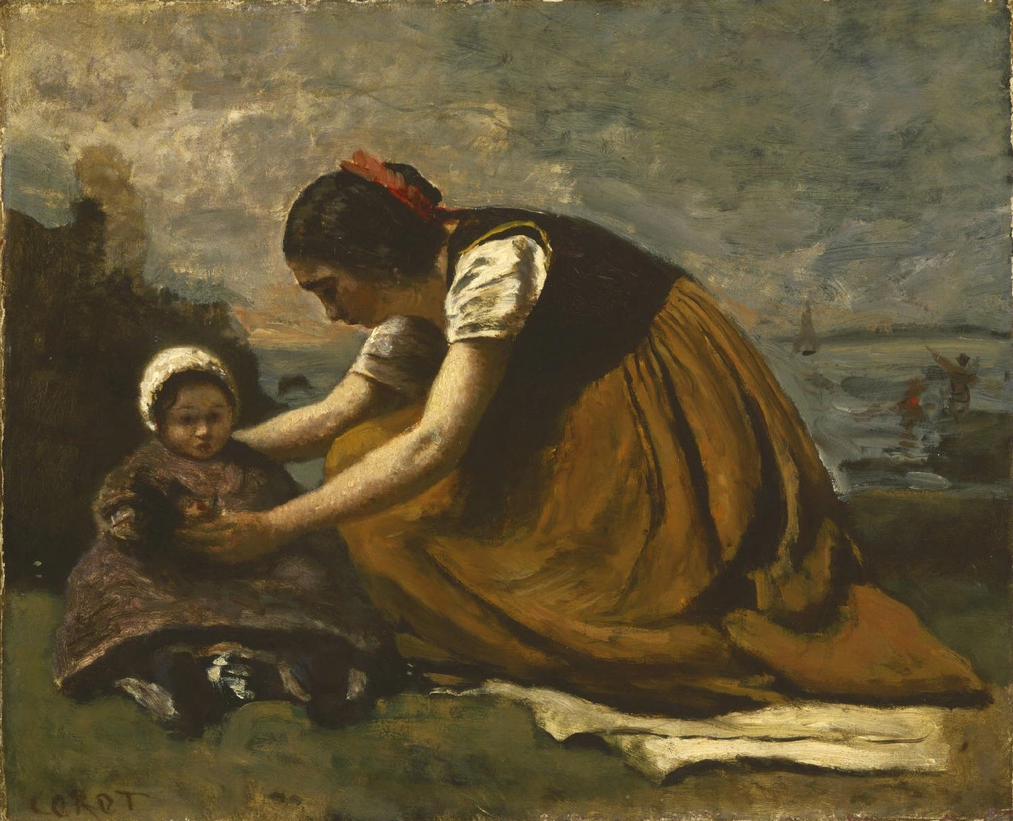 Camille Corot (1796-1875) | Portraits | Page 1 | Tutt'Art@ | Masterpieces