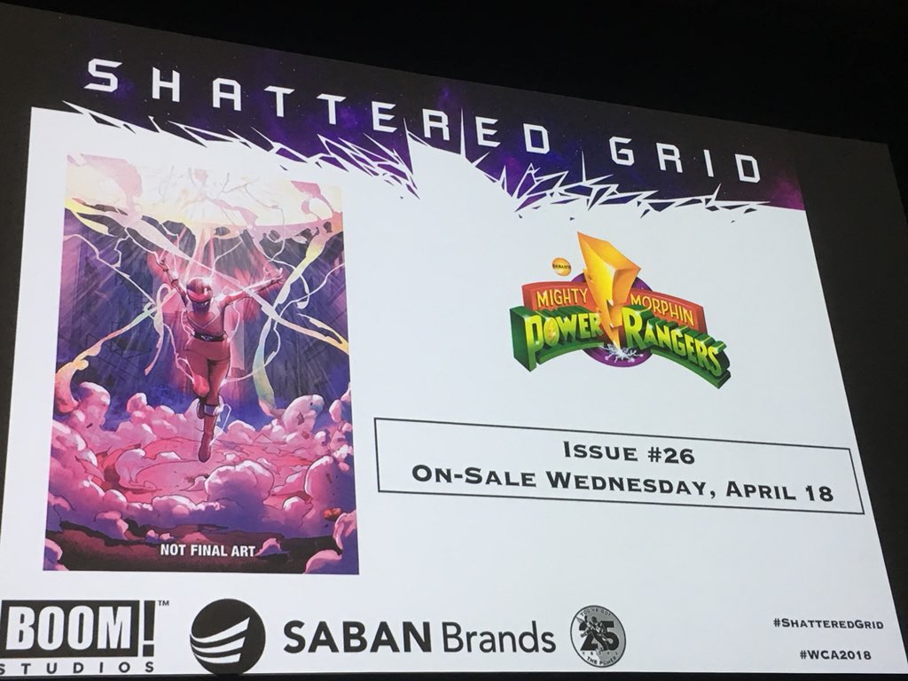 Comic Frontline: Power Rangers: Shattered Grid WonderCon Panel - News ...