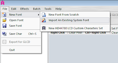 Programming OLED Display tutorials: Tutorial-3: Adding Custom English ...