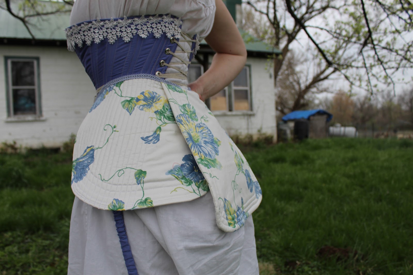 The Sewing Goatherd: Making Edwardian Hip Padding
