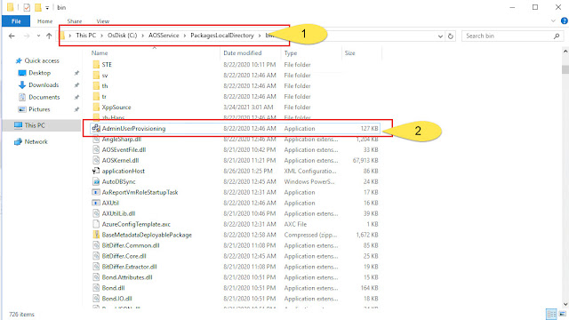 Alfasith AX: How to add Dynamics 365 admin user provisioning tool in desktop