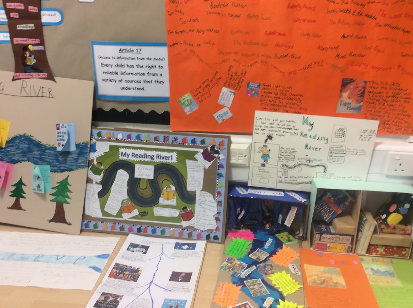 Chilcote Primary School: Year 5's Reading River Project