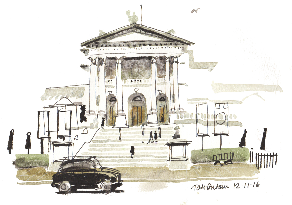 Urban Sketchers London: Let’s draw at Tate Britain - Saturday 24 ...