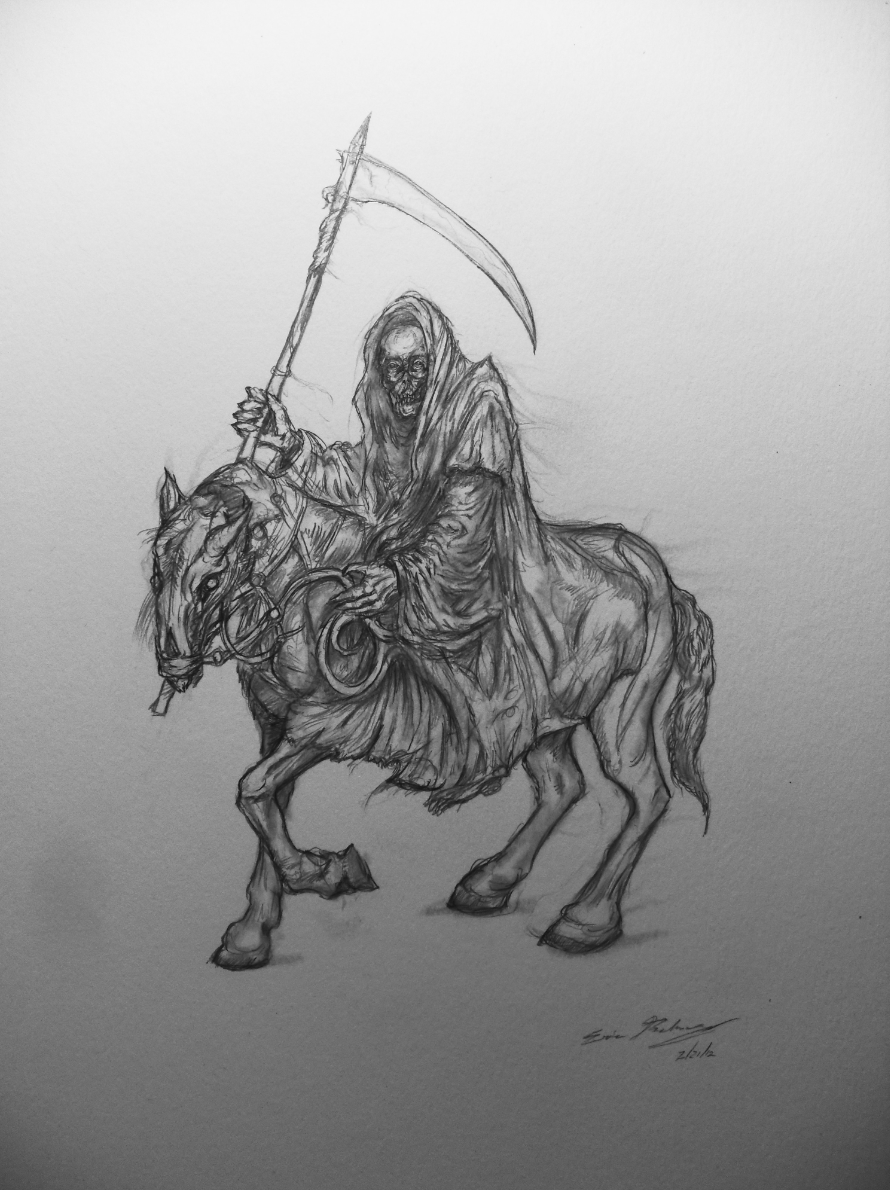 Eric Rosenberg Art: Death On A Pale Horse