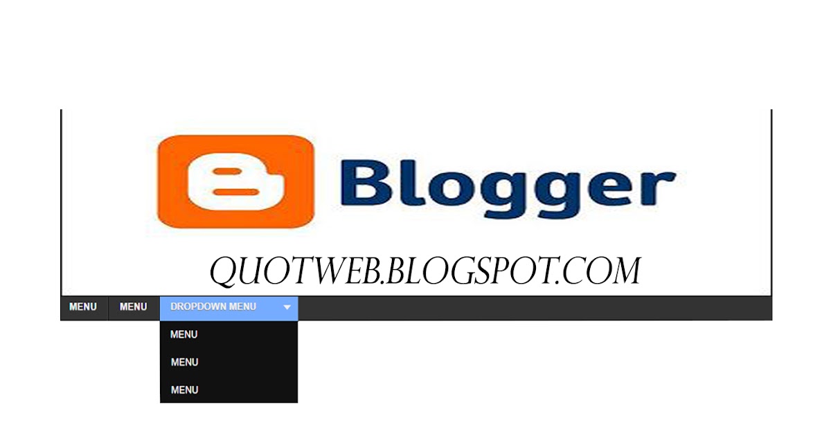 Cara Membuat Navigasi Bar Navbar Di Blogspot Website Warung Informasi