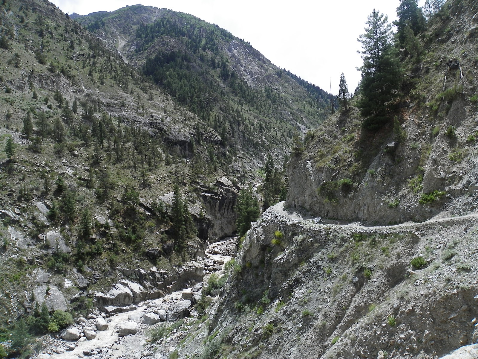 Fairy Meadows - Pakistan: Jeep ride Raikot bridge to Fairy meadows Pakistan