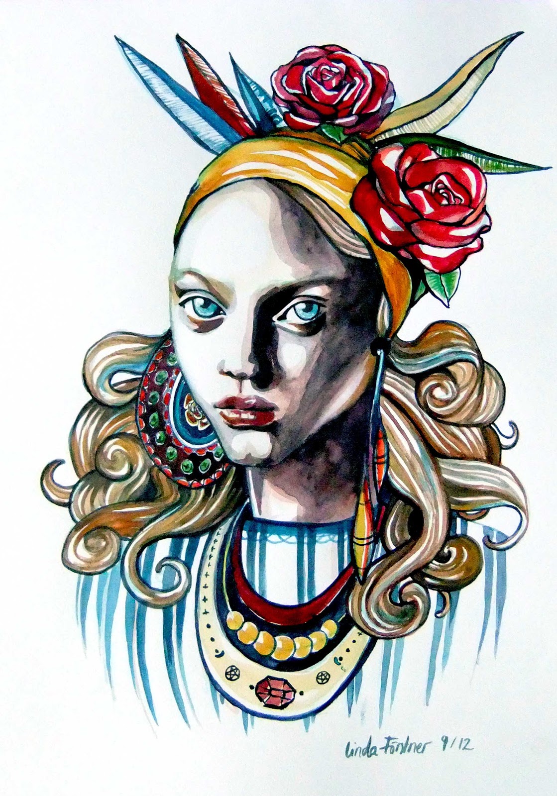Linda Förstner ARTWORK: Gypsy Girl