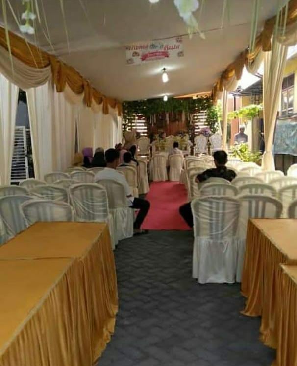 Foto Tenda / Terop VIP / Mawar / Dekor untuk di Gedung dan di Rumah ...
