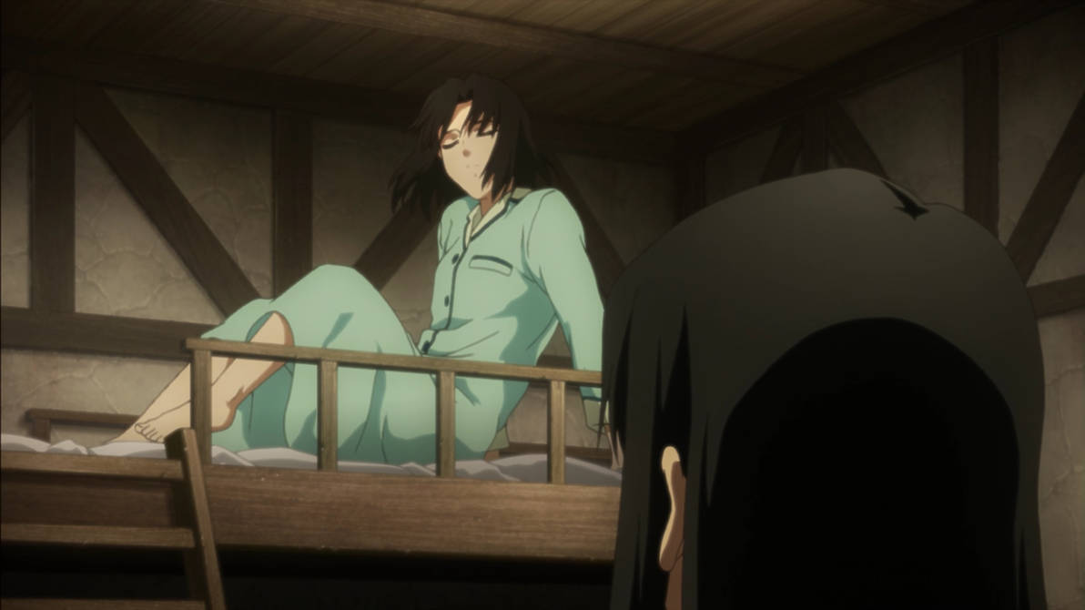 Anime Feet: Garden of Sinners: Azaka Kokutou and Ryougi Shiki