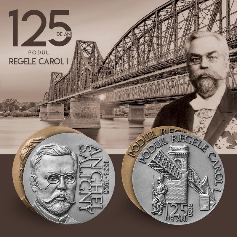 Ştiinţă pentru toţi: Medalia românească: Podul Regele Carol I