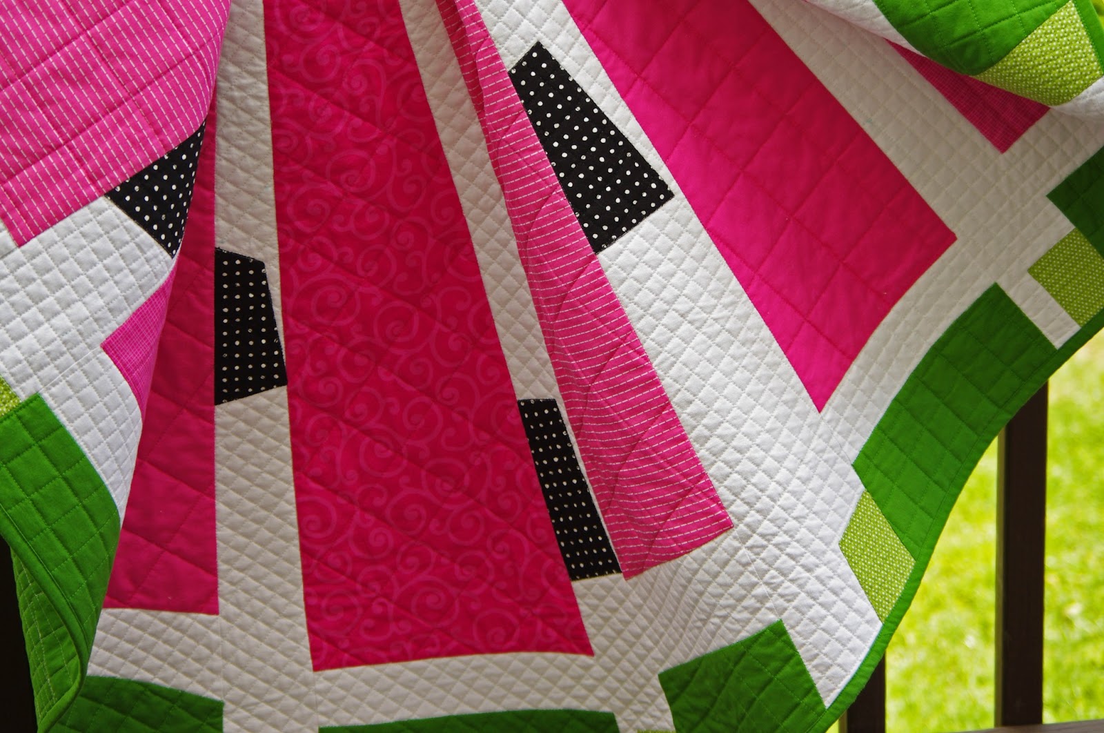 Watermelon Wedge Quilt - Ahhh...Quilting