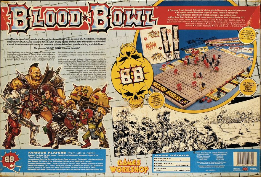 XonxoWorldGames: BLOOD BOWL TERCERA EDICION de Jervis Johnson
